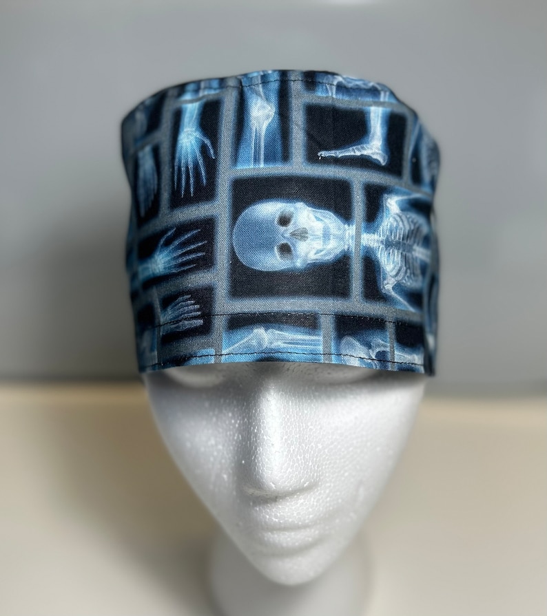 X-ray Surgical Cap | X-ray Scrub Cap | Skeleton Scrub Cap | Medical ...