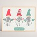 Christmas Gnome Handprint Craft Print Gnome Footprint Craft - Etsy