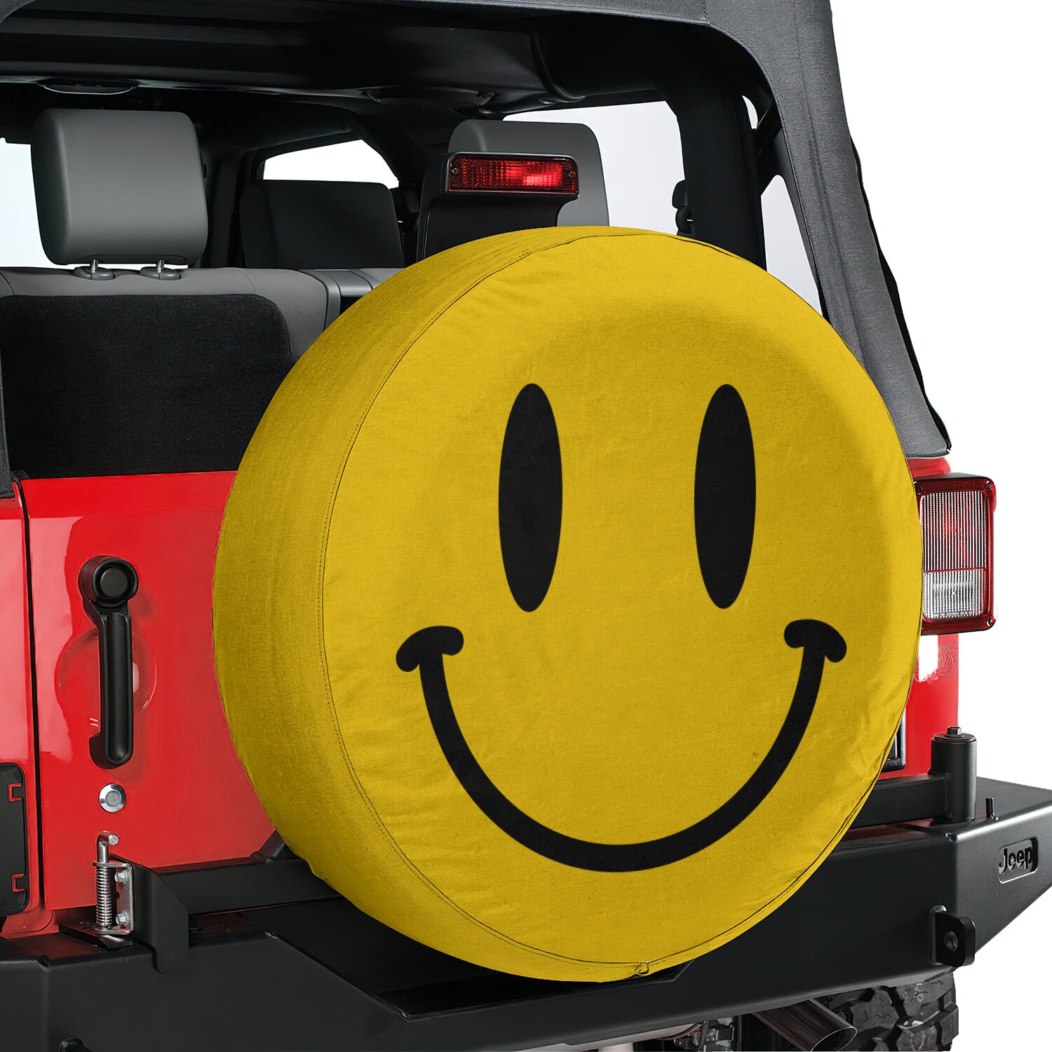 Smiley Face Spare Tire Cover Yellow Smile Tire Cover Cute Spare Tire