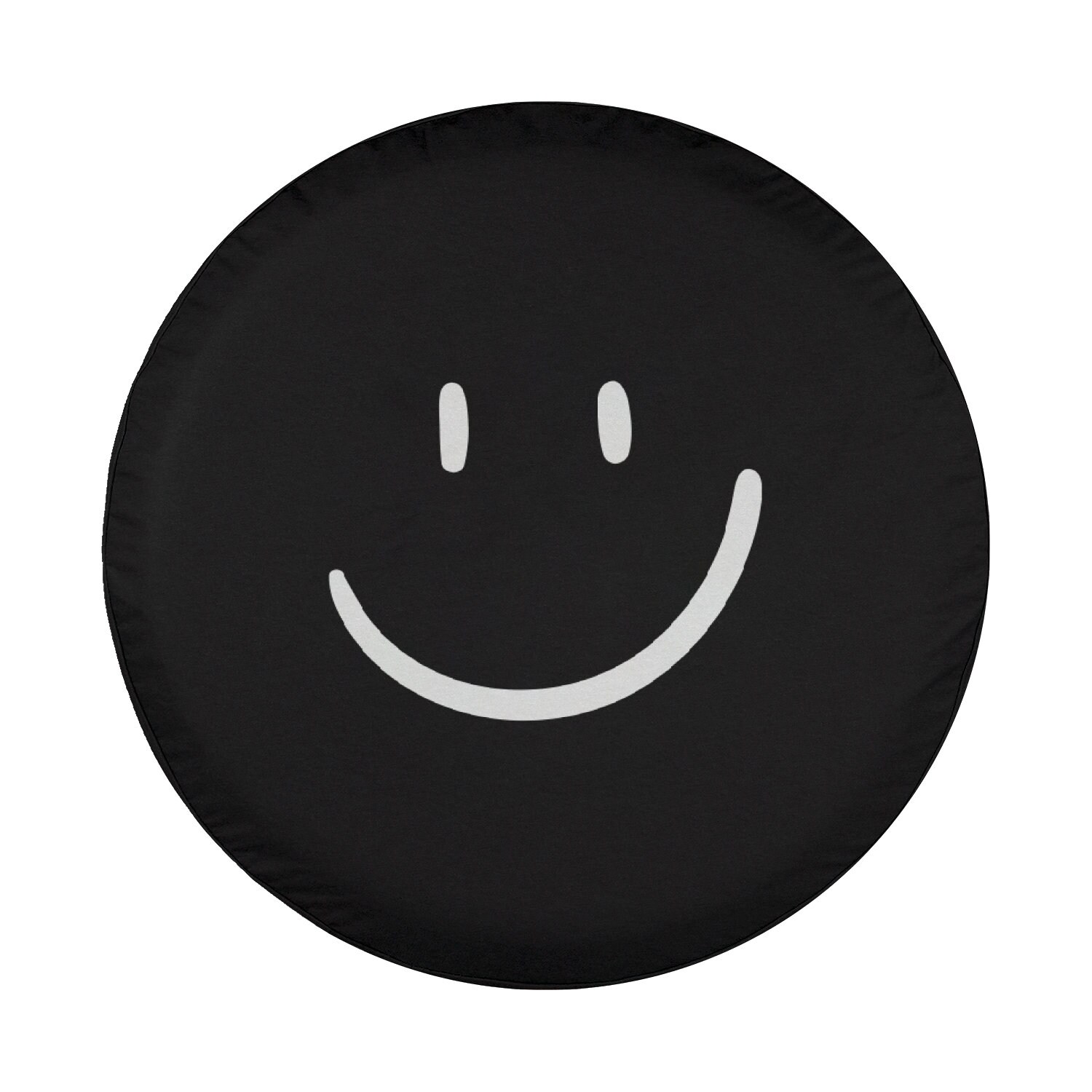 Smiley Face Spare Tire Cover Jeep Tire Cover Black Yellow Cute Etsy