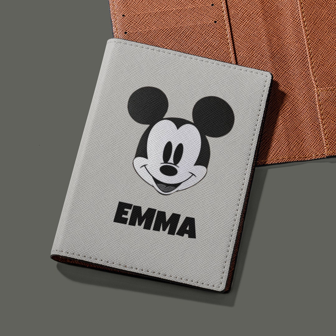 Mickey Mouse Passport Holder Cute Passport Case for Women Custom ...