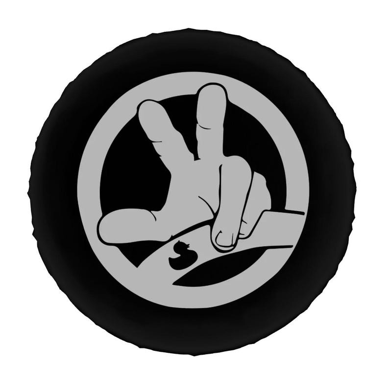 Jeep Wave Spare Tire Cover Finger Wave Thick Spare Tire Cover With ...