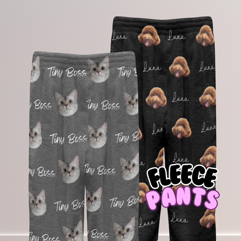 Pj Pants Custom Fleece - Etsy