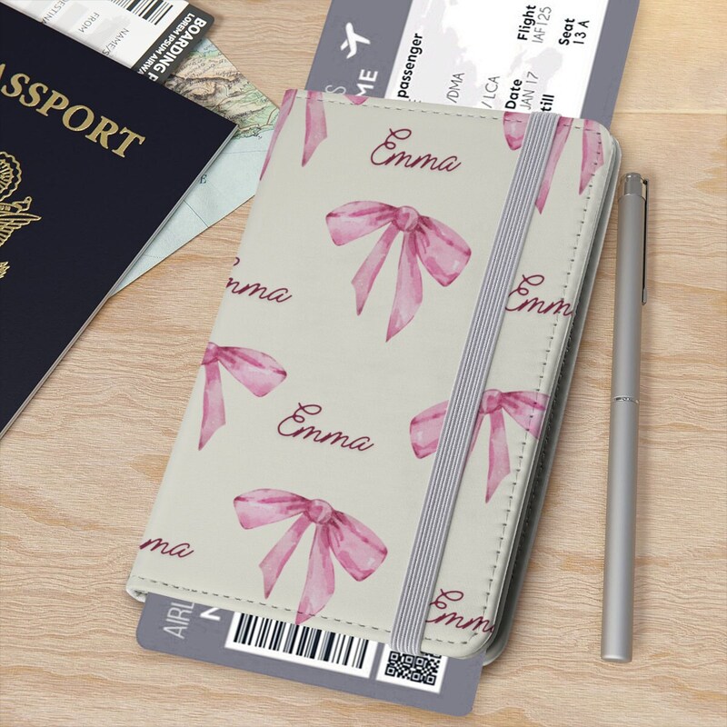 Pink Passport Covers - Etsy