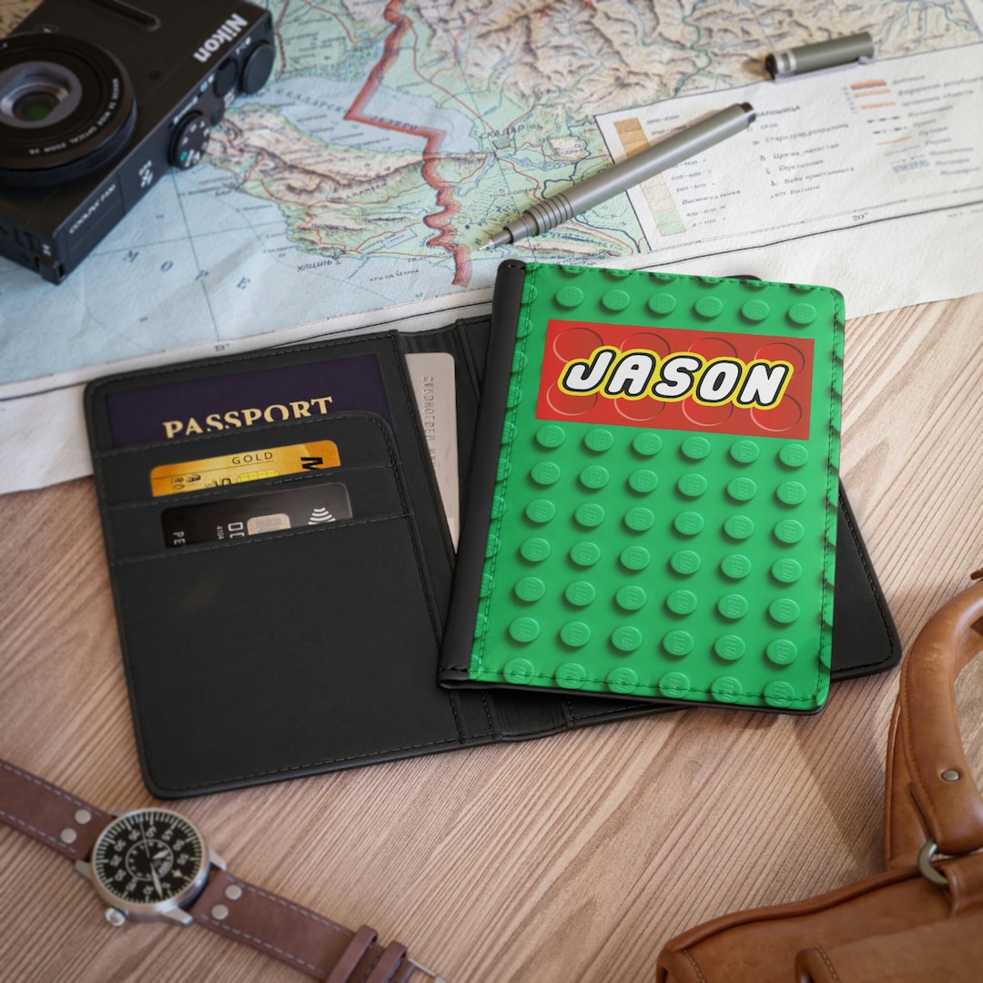 Custom Passport Holder Personalized Passport Cover Lego - Etsy