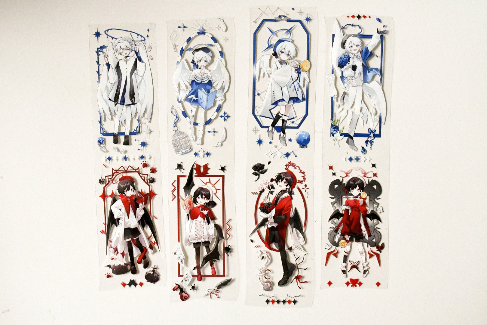 Wingedcute Anime Boy White Ink PET Washi Tape95cm - Etsy