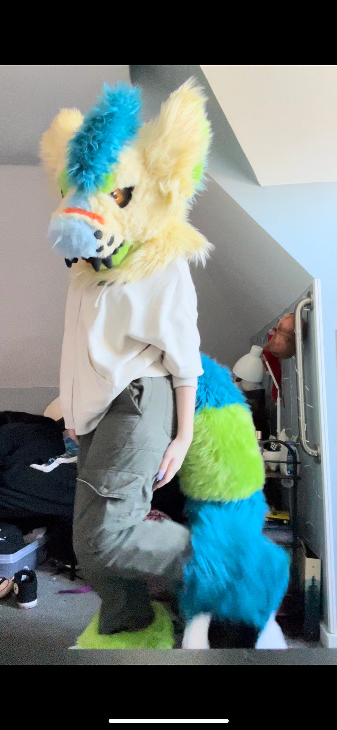 Dragon Partial Fursuit MQ-HQ Colorful & Cute - Etsy