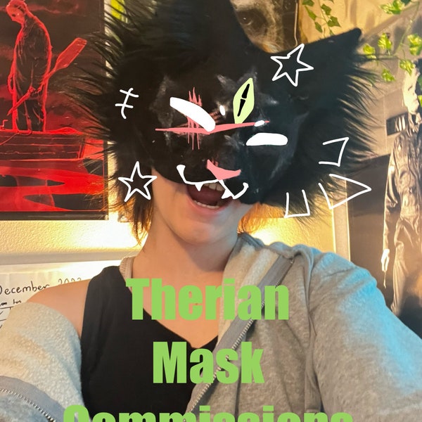 Therian Masks - Etsy