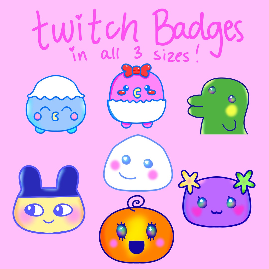 Tama Twitch Badges - Etsy
