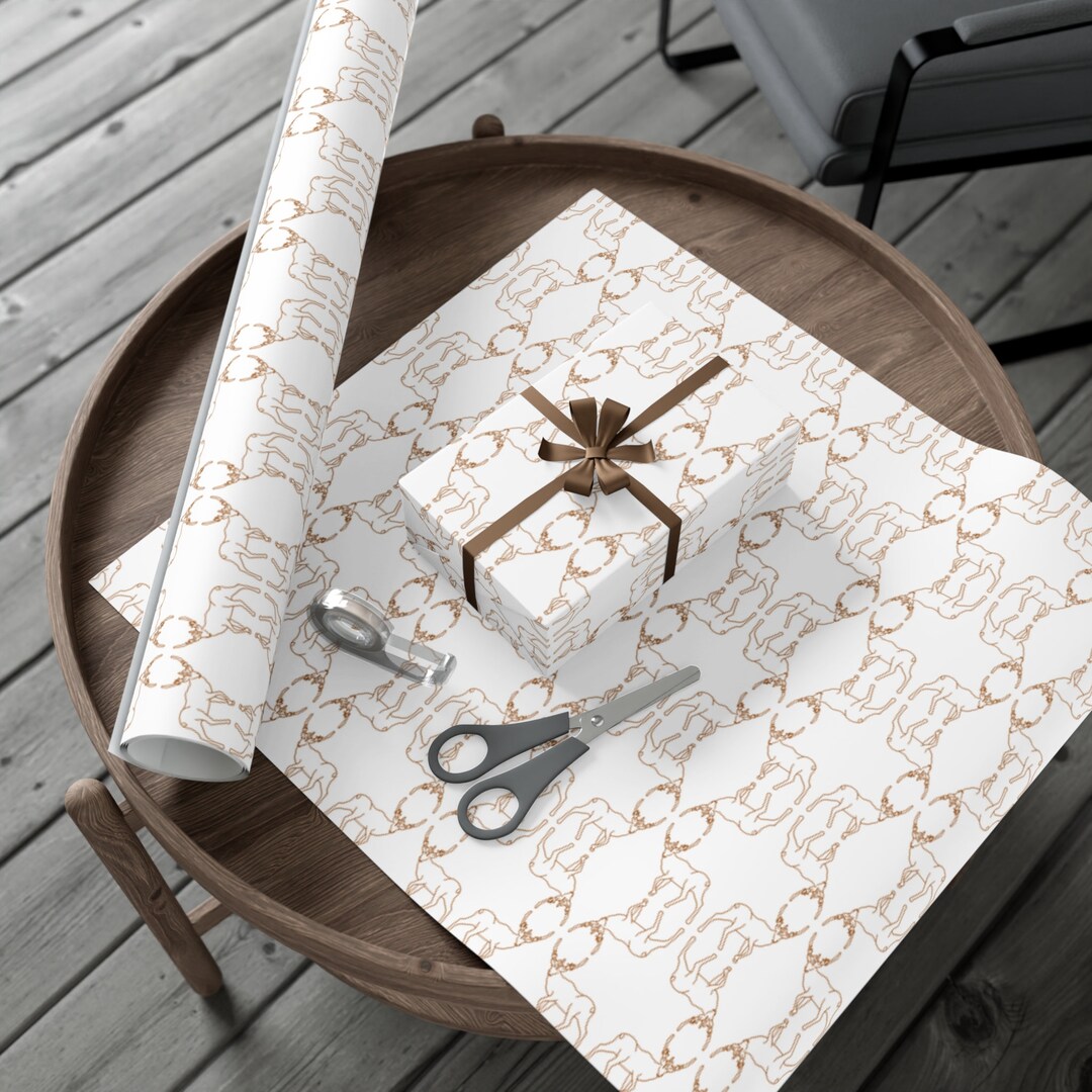 Reindeer Wrapping Paper - Etsy