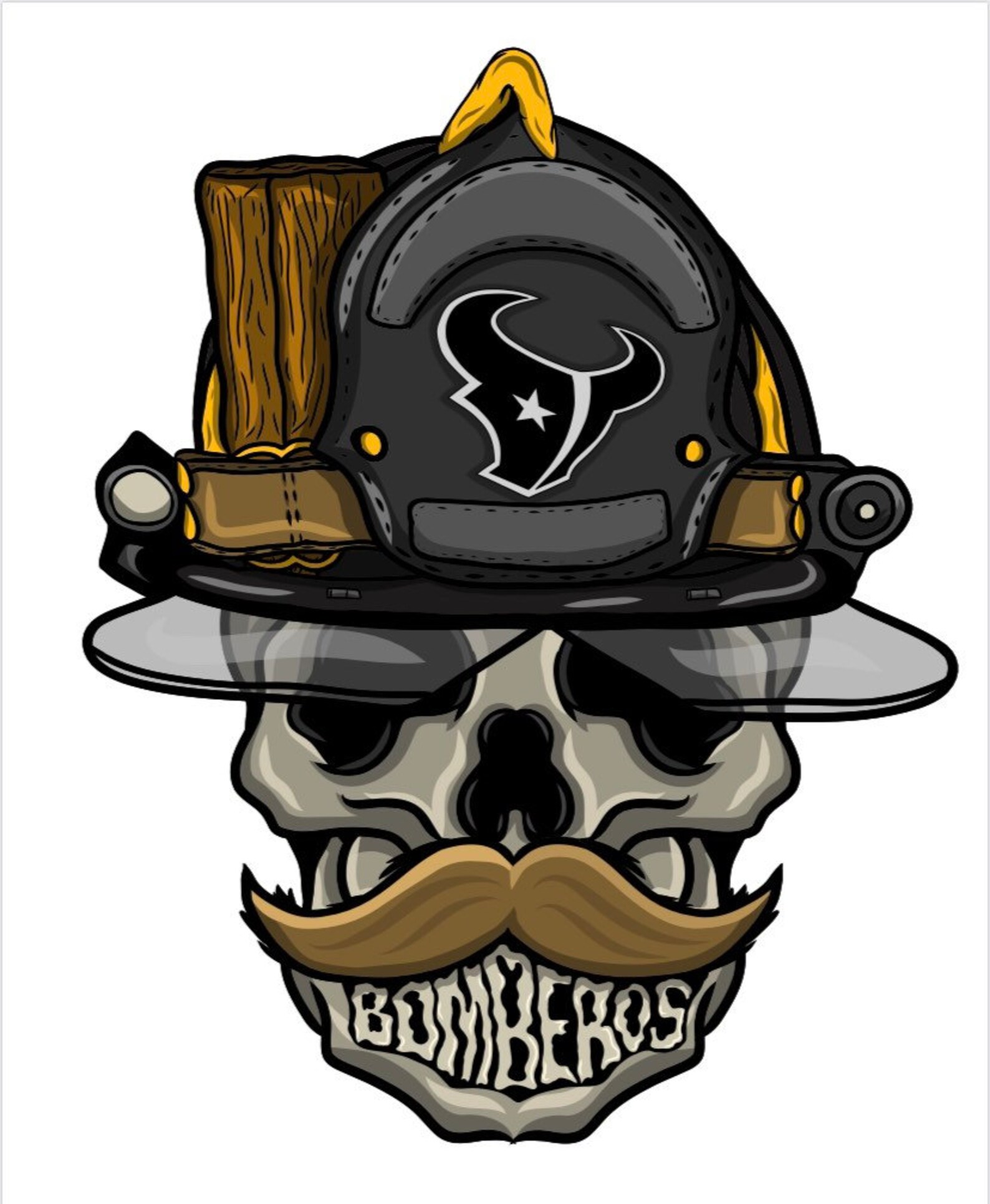 Custom Name/number Bomberos Firefighter Sticker 20 Stickers - Etsy