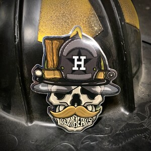 Custom Name/number Bomberos Firefighter Sticker (20 Stickers) - Etsy