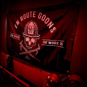 Flag 3x5 En Route Goons - Etsy