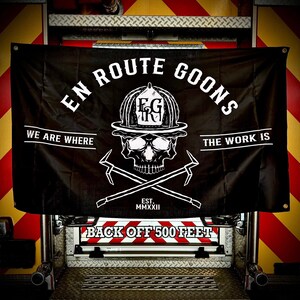 Flag 3x5 En Route Goons - Etsy