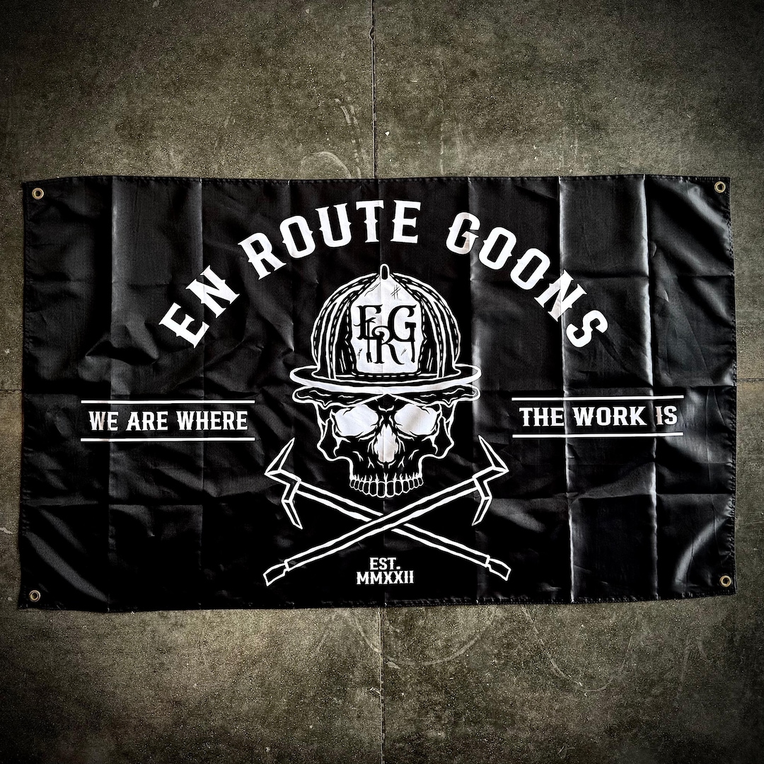 Flag 3x5 En Route Goons - Etsy