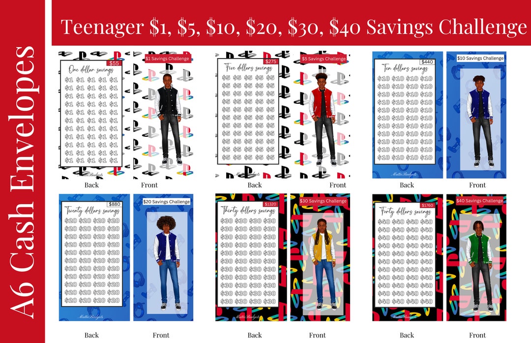 Teenager 1 Dollar 5 Dollar 10 Dollar 20 Dollar 30 Dollar 40 Dollar ...