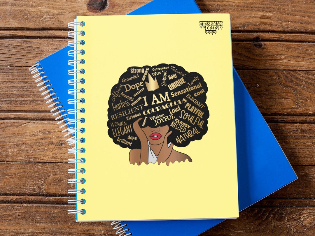 9th Grade High School Queen Notebook, Boss Chick Black Girl Notebook ...