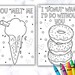 Valentine's Food Pun Coloring Pages for Kids (digital Download) - Etsy