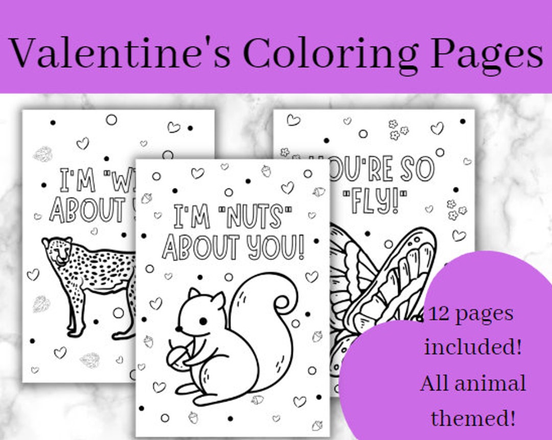 Valentines Coloring Pages, Kids Valentines Coloring Pages, Valentines ...