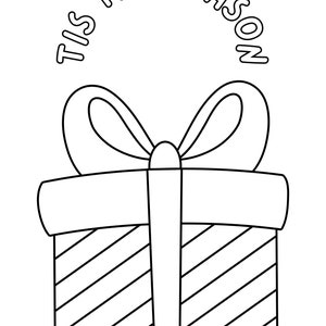 Christmas Coloring Pages (printable 20 Pages) - Etsy