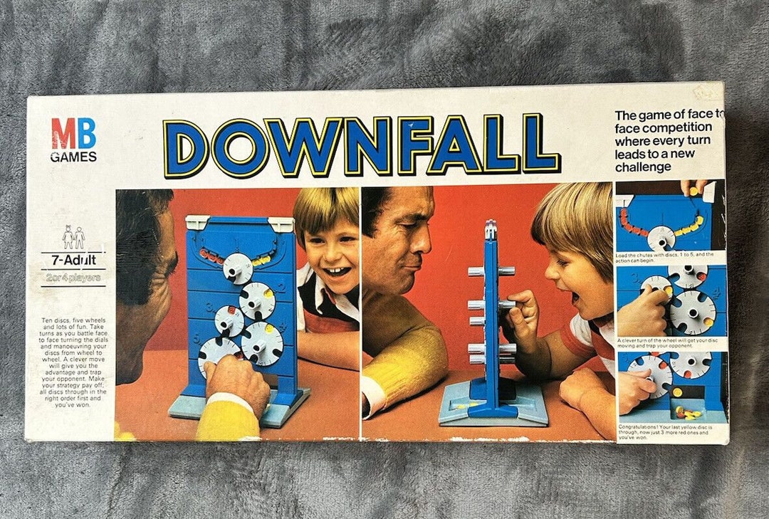 Downfall Board Game Complete Vintage 1977 Long Box Edition by - Etsy UK