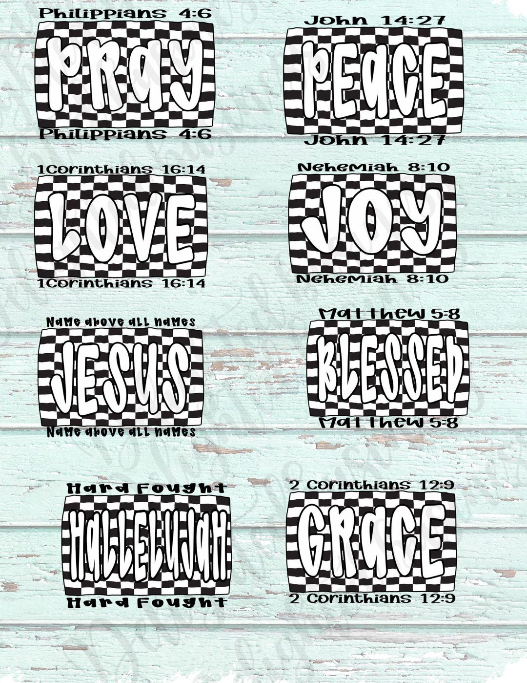 Christian PNG Bundle: Faith Based Designs (digital Download) - Etsy