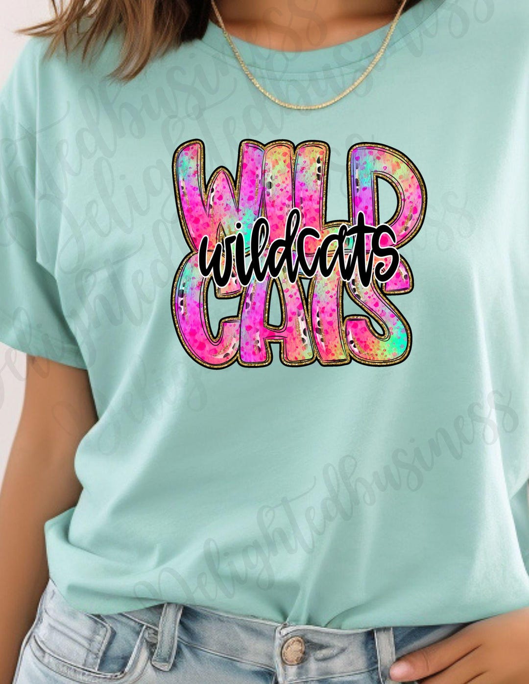 Wildcats Png Design for Shirt, Mascot Png File, Png File Download ...