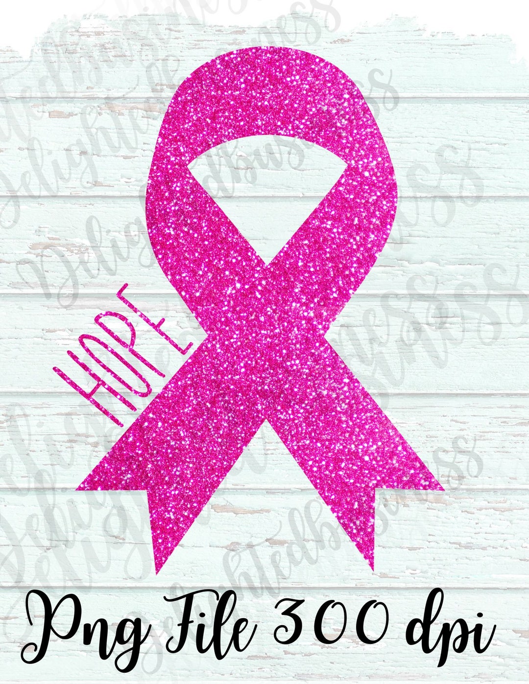 Breast Cancer Awareness Png Design for Shirt, Hope Png File, Png File ...