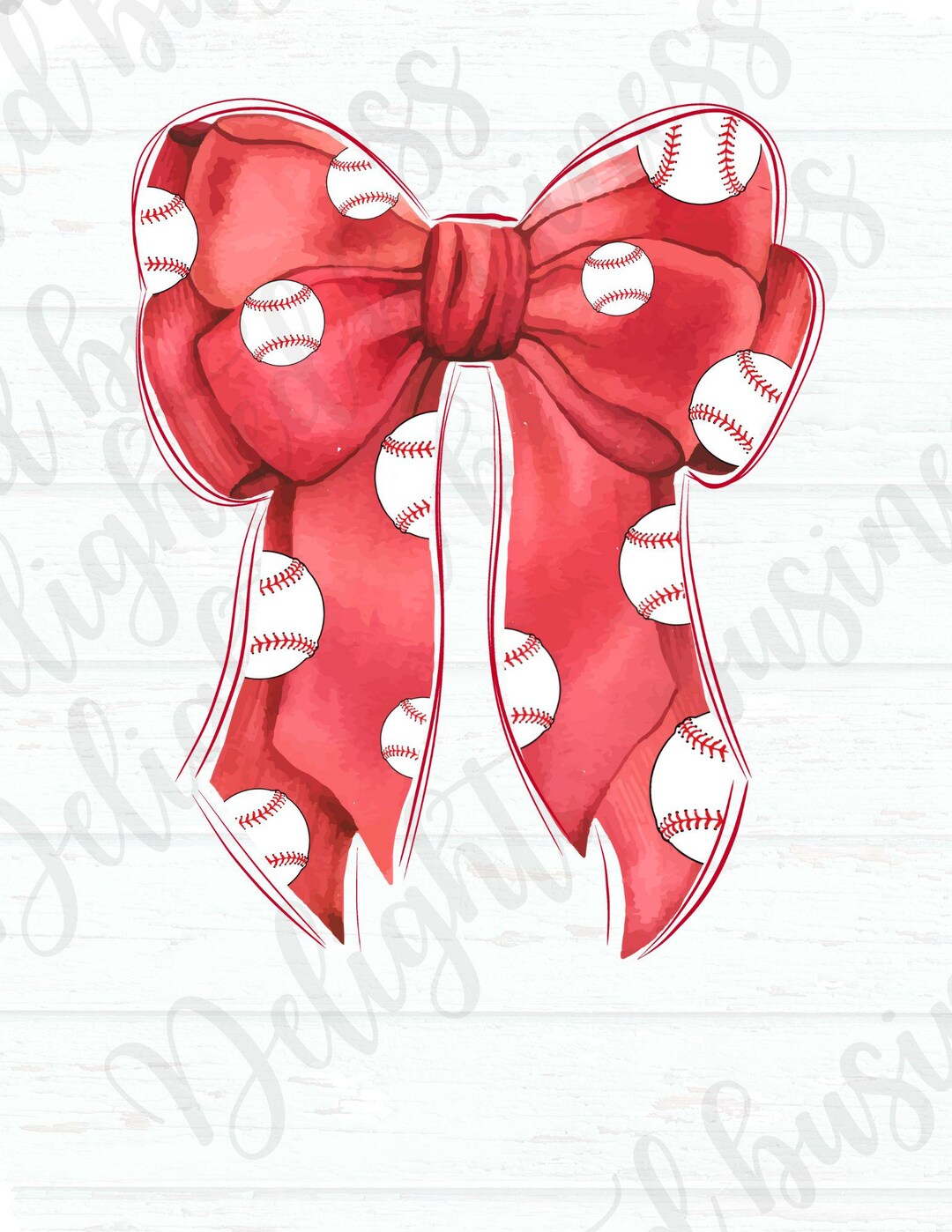 Coquette Red Bow Baseball Png File, Baseball Png File, Png File ...