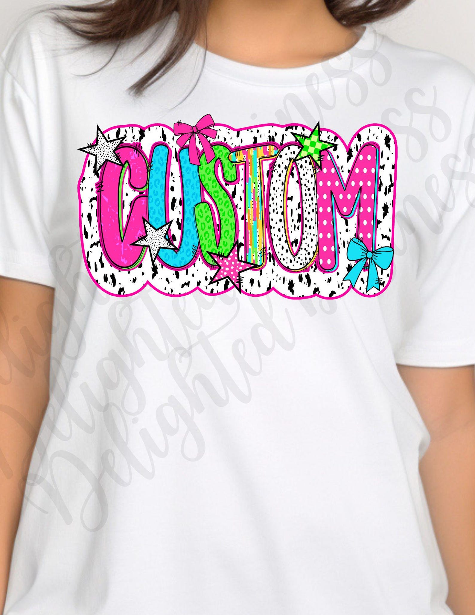 Custom Preppy PNG Design: Personalized Mascot, Occupation (digital ...