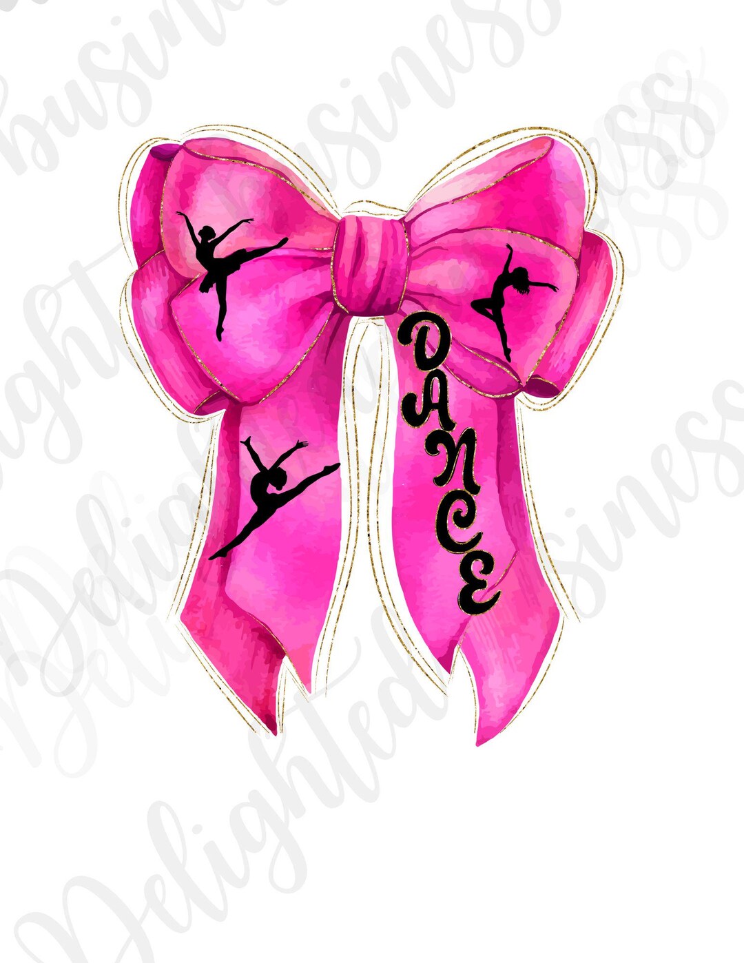 Coquette Dance Bow Png File, Dancer Png File, Png File Download ...