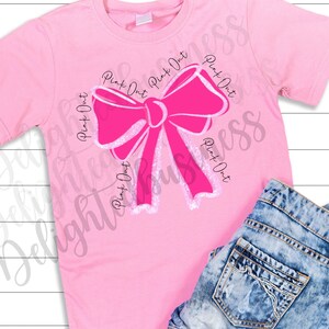 Pink Out Png Design for Shirt, Pink Out Png File, Png File Download ...