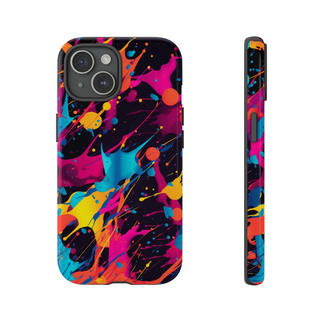 Paint Splatter Tough Cases - Etsy