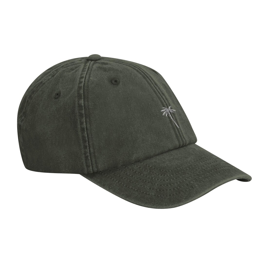 Vintage Dad Cap | Palm | Palm Tree | Cap | Embroidered Hats | Caps ...