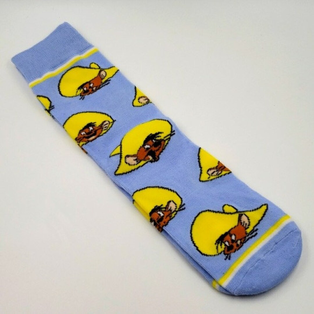 Cartoon Socks, Womens & Mens Fun Novelty Crew Character 360 Degree ...