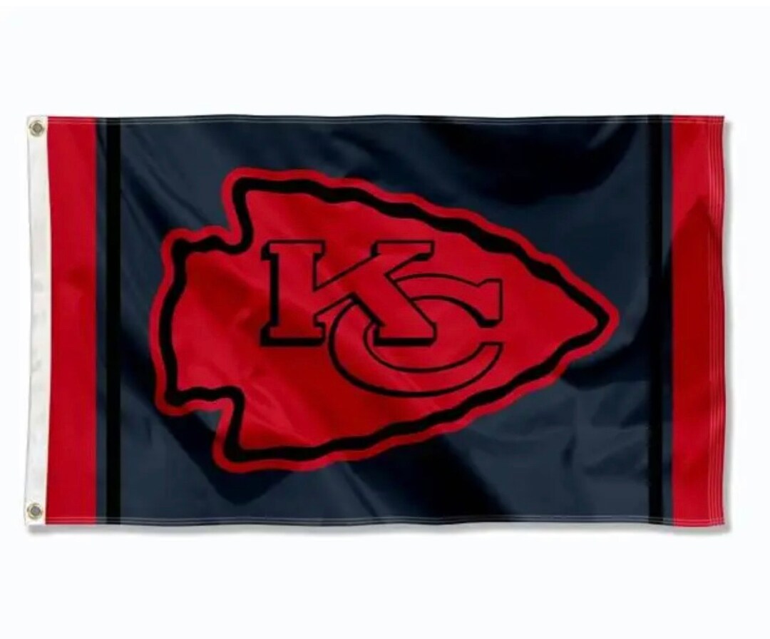 Kansas City Pro Football Team Flag 3 X 5 Tailgate Flag Mancave Football ...
