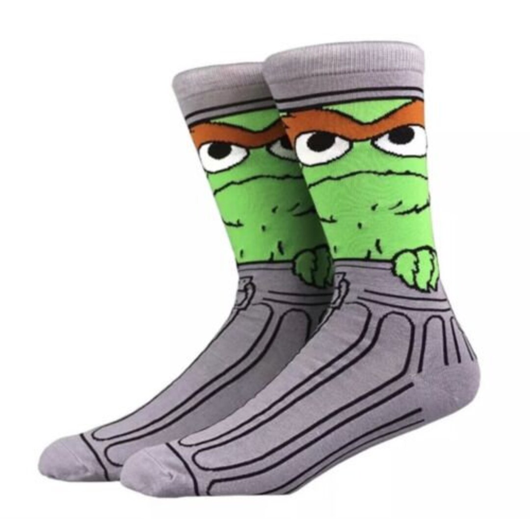 Cartoon Socks Womens & Mens Fun Novelty Crew Character 360 - Etsy
