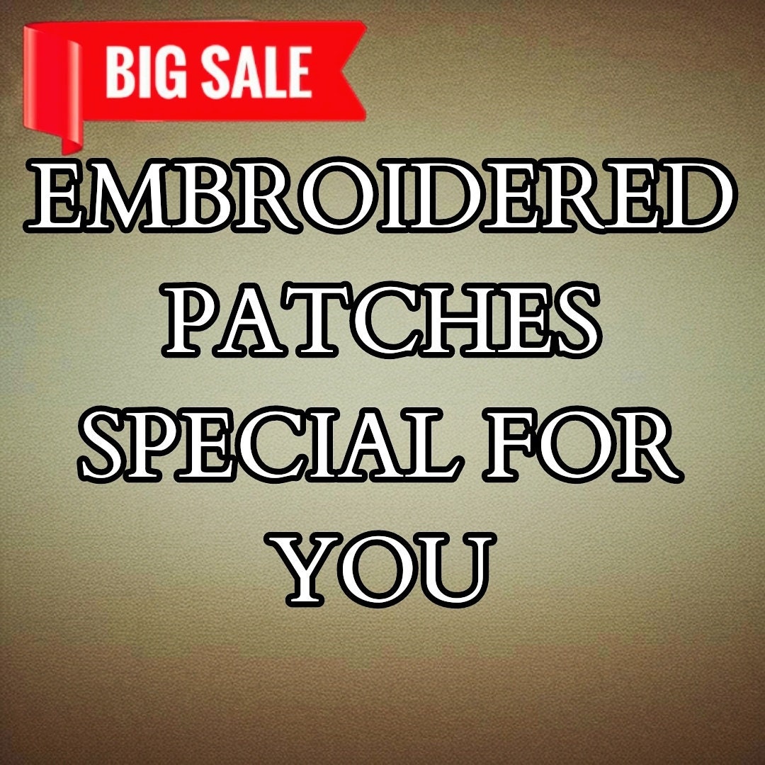 Custom Embroidered Patches Company Logo Patches , Personalized Artwork ...