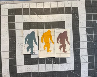 Bronco Sasquatch on the Beach Dash Decal - Etsy