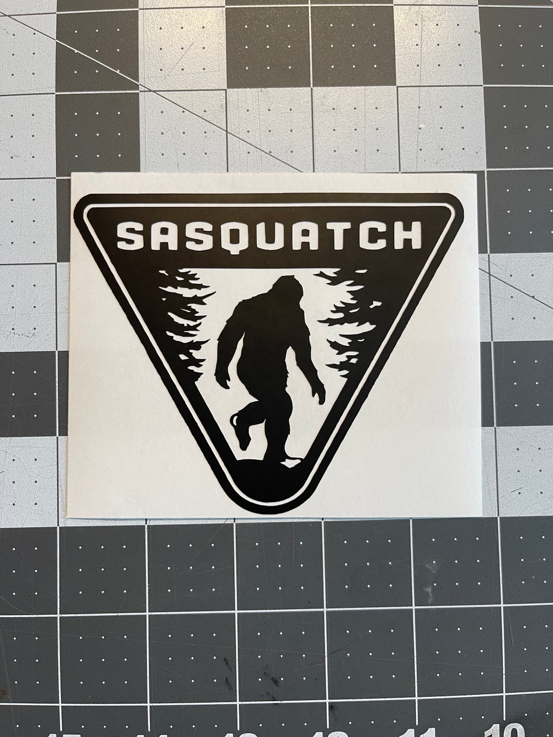 Bronco Sasquatch Badge - Etsy