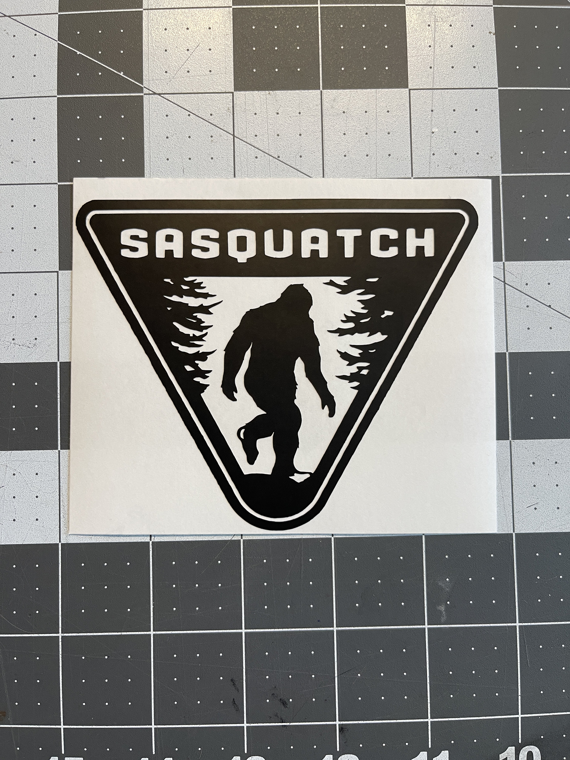 Bronco Sasquatch Badge - Etsy