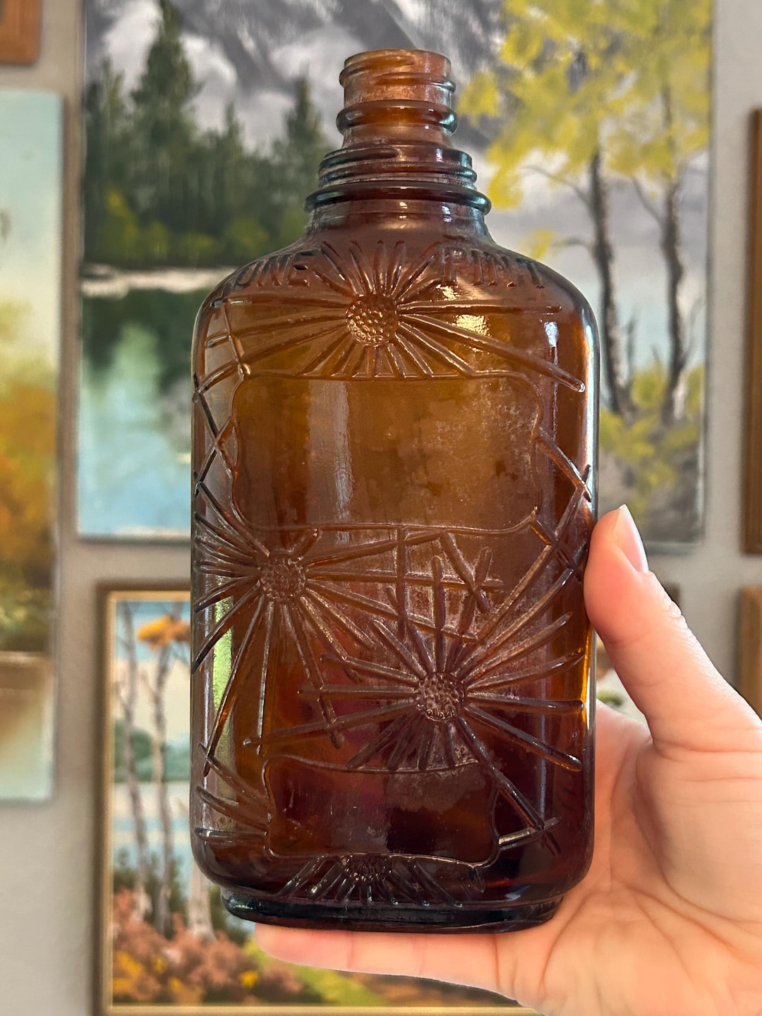 Antique Collectable Frankfort Distillery Sunburst Whiskey Bottle - Etsy