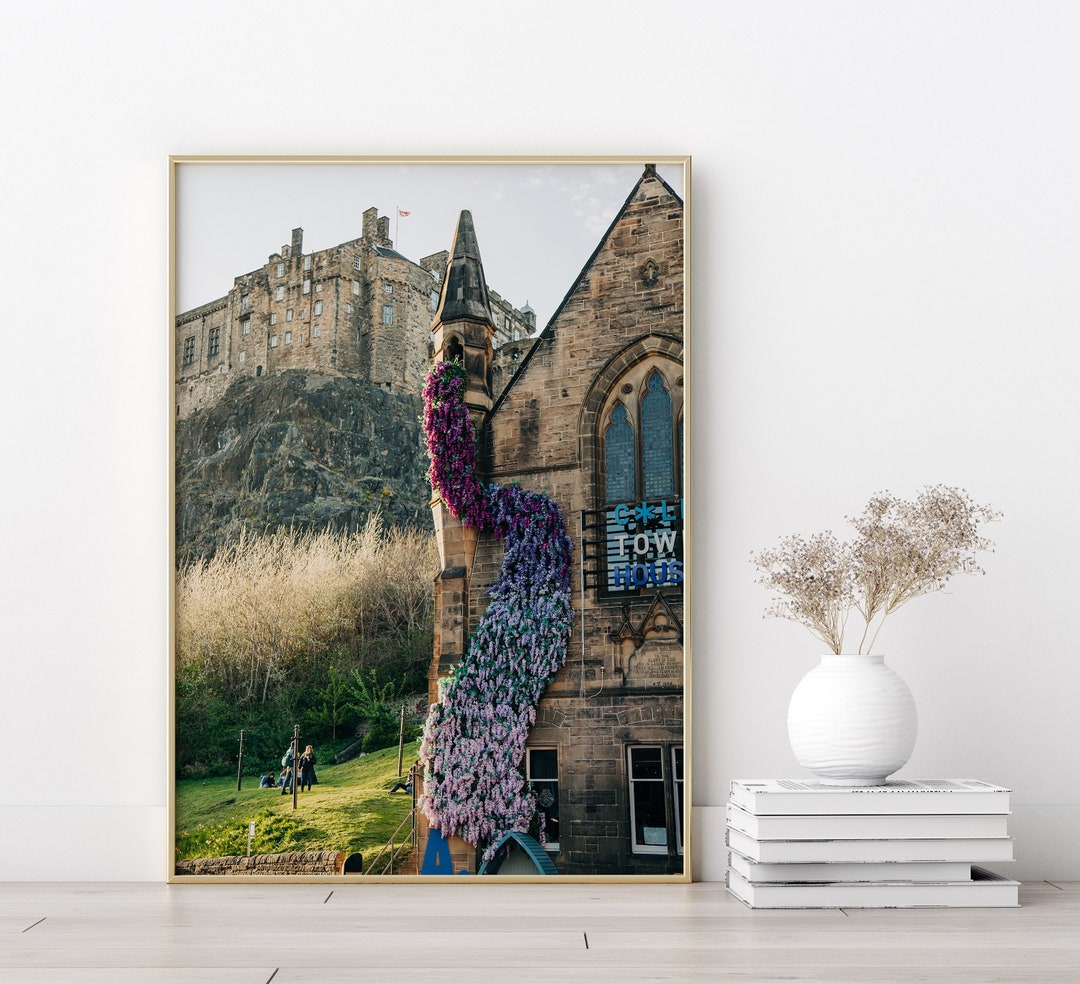 Printable, Edinburgh, Scotland, UK, Travel Photography, Fall, European ...