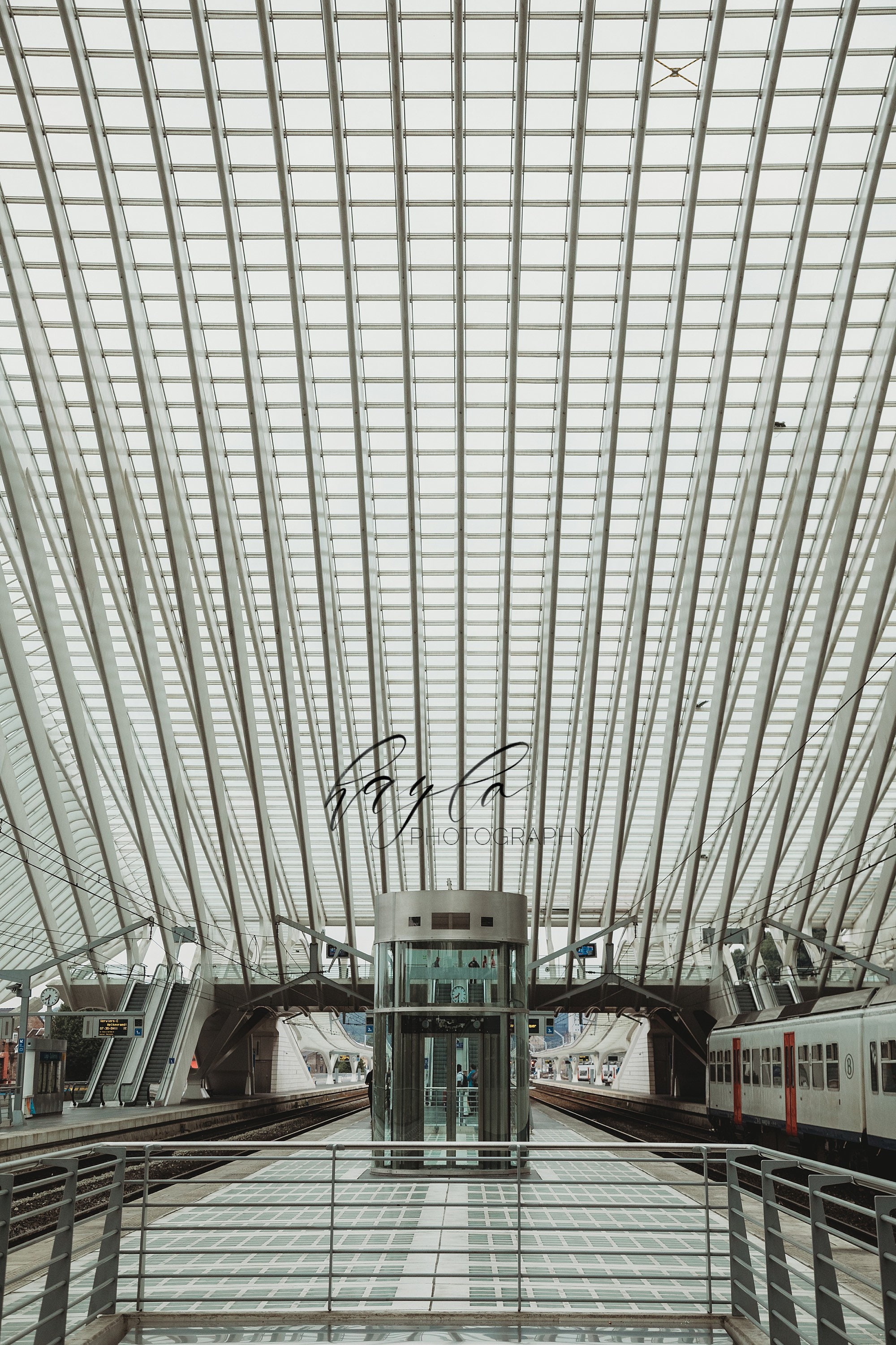 Liege Train Station, Architecture Photography, Travel Photo, Belgium ...
