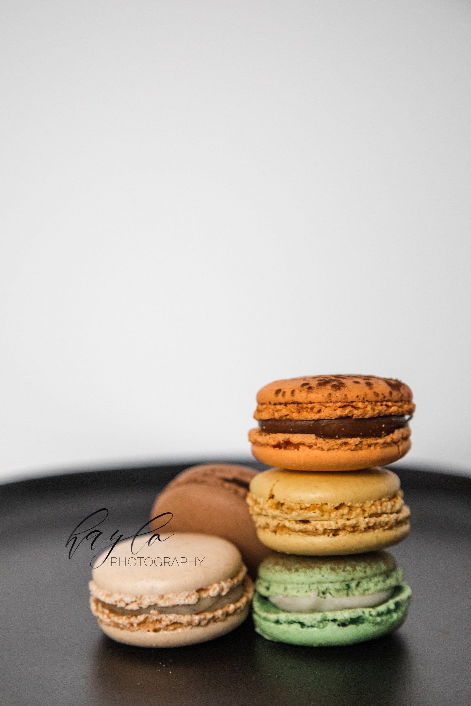 Stack of Macarons, French Dessert, Cookies, Photo Print, Closeup, Food ...