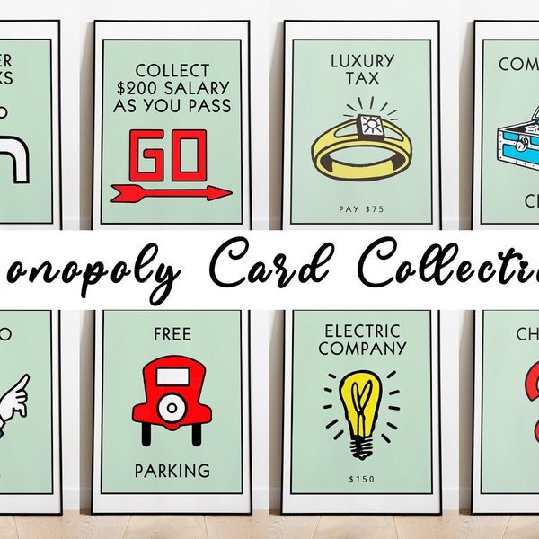 Monopoly Poster - Etsy