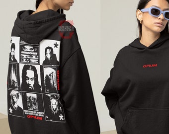 Playboi Carti red/ Punk Hoodie Ghotic Hoodie - Etsy