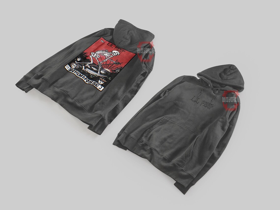 Lil Peep Unisex Hoodie Hellboy Pullover Schemaposse Merch - Etsy