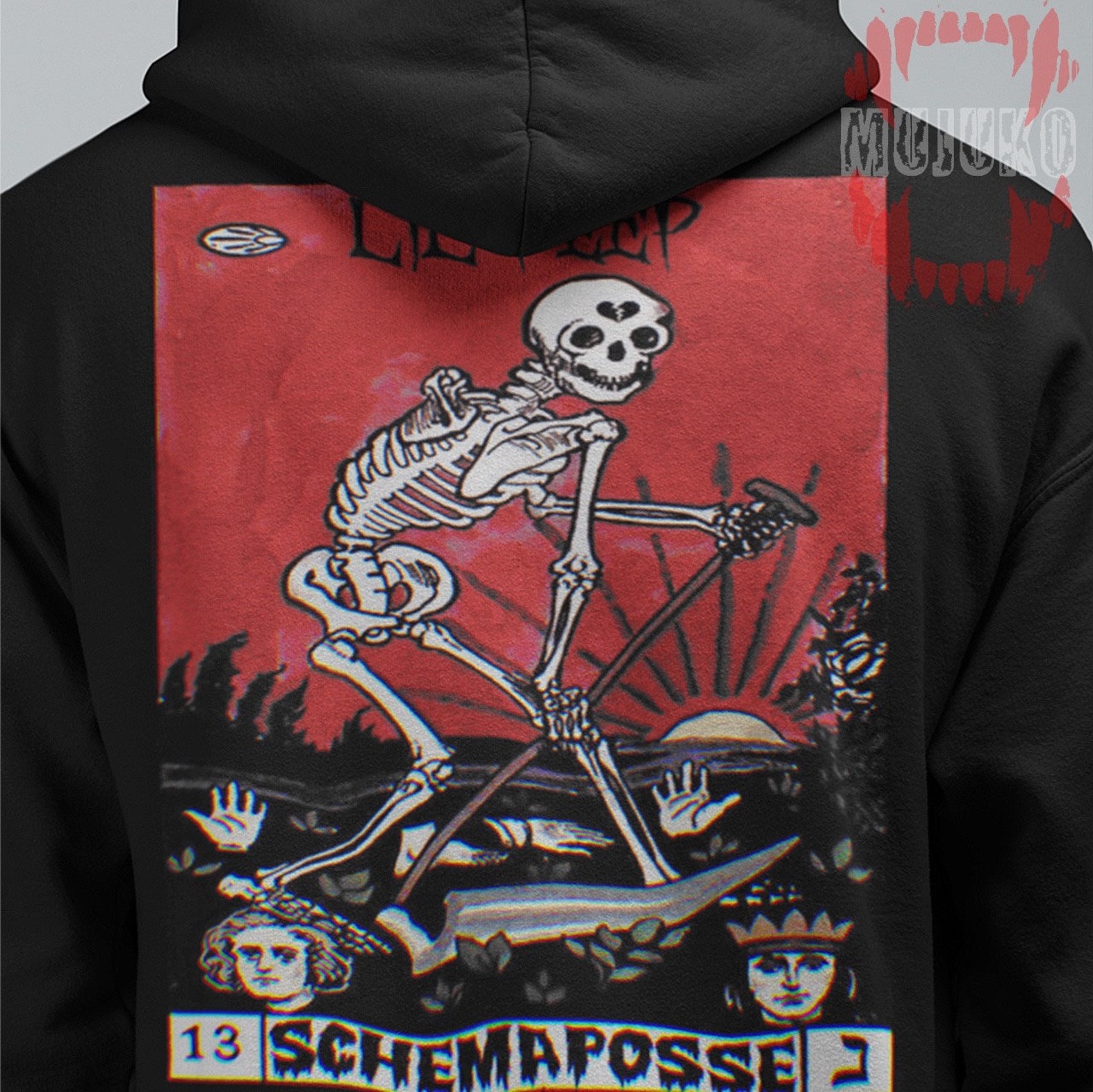 Lil Peep Unisex Hoodie Hellboy Pullover Schemaposse Merch - Etsy