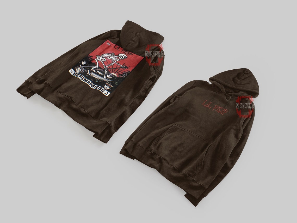 Lil Peep Unisex Hoodie Hellboy Pullover Schemaposse Merch - Etsy